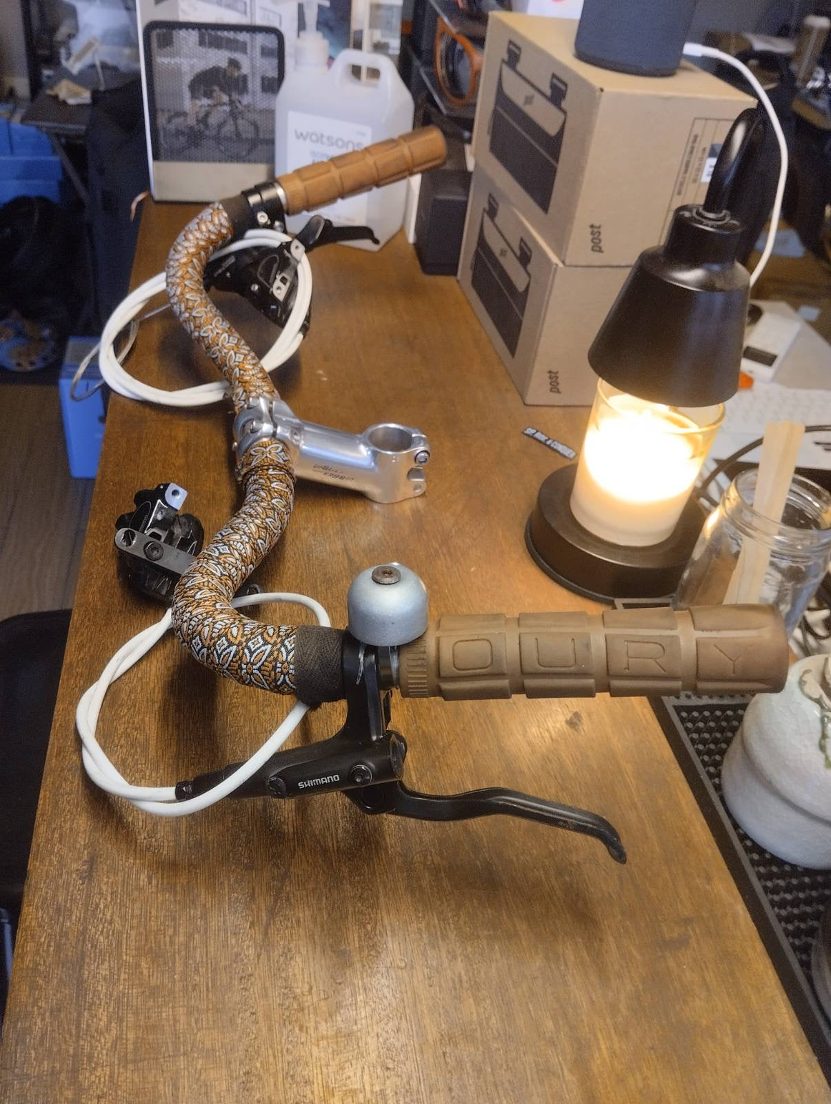 [Pre-loved] Nitto Cockpit Set: Albatross Handle bar and stem with Shim ...